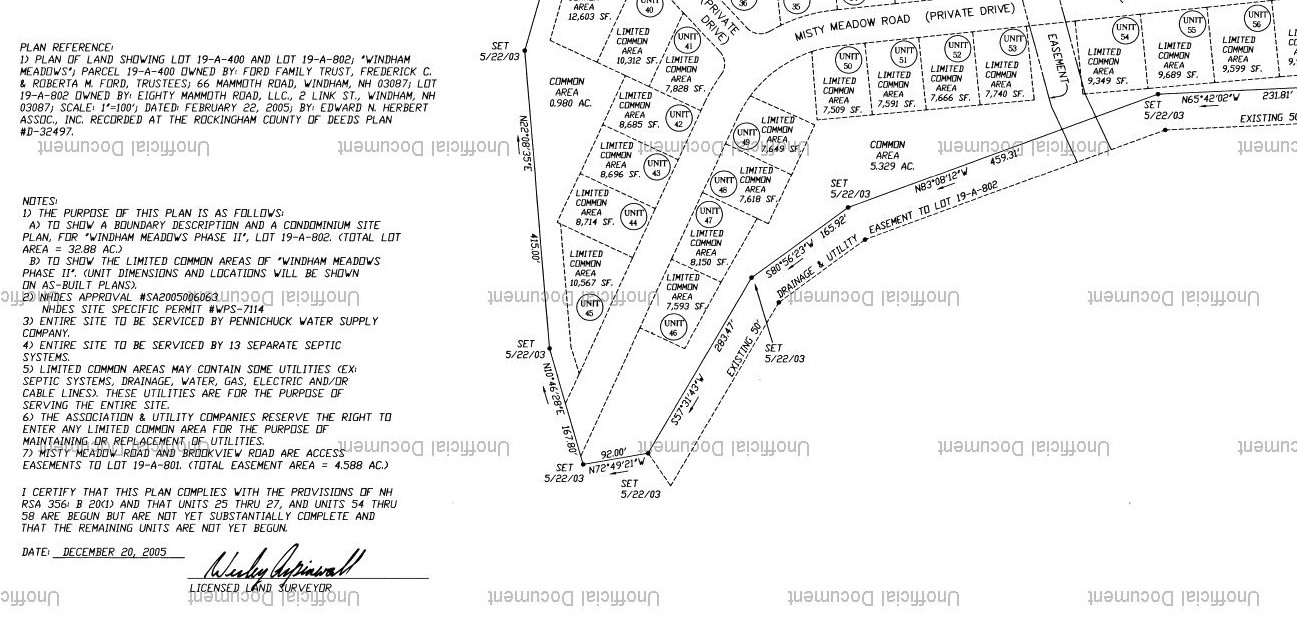 Windham Meadows ll Condo Association - COMMUNITY SERVICES
